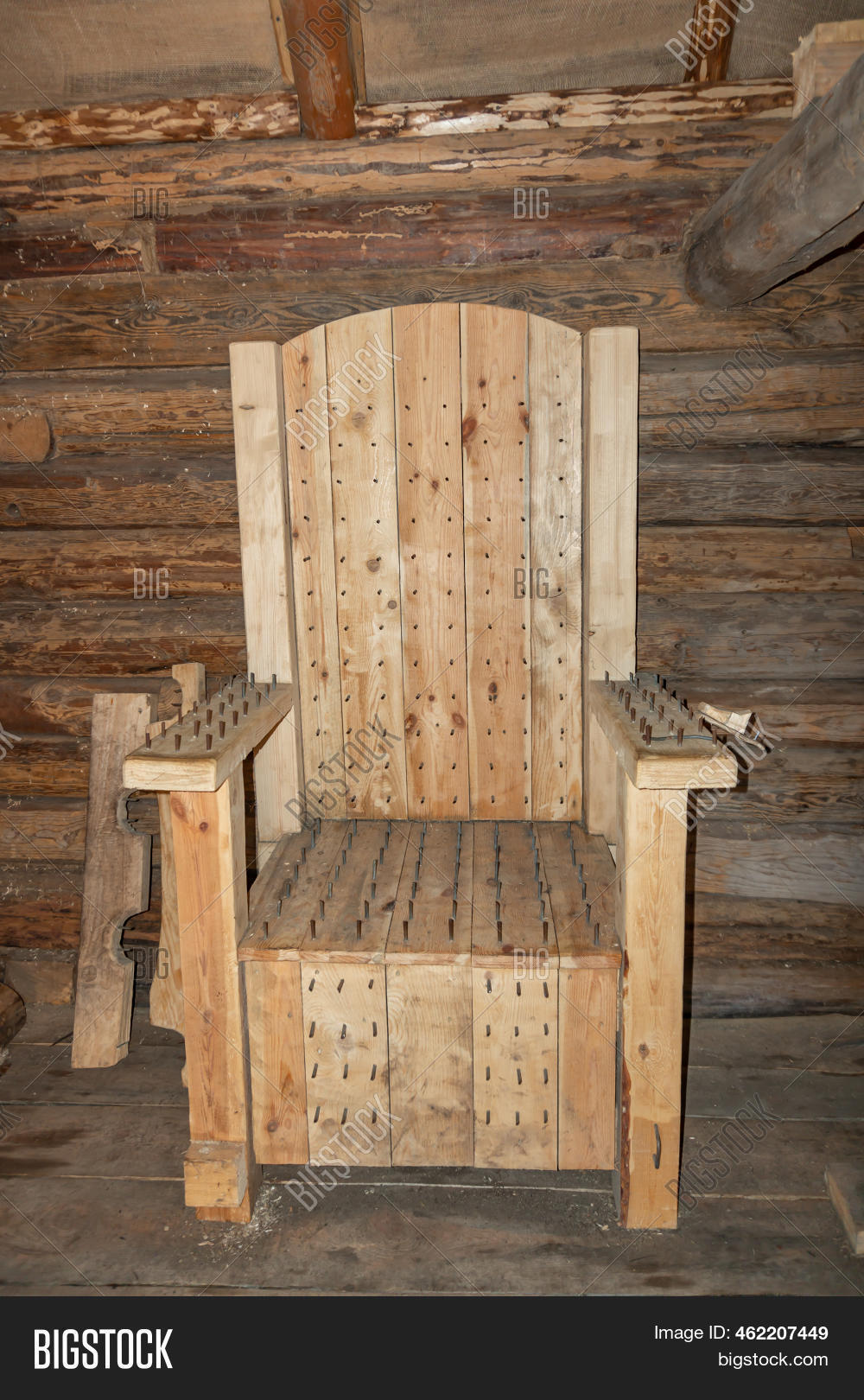 Medieval Torture Chair Image & Photo (Free Trial) | Bigstock