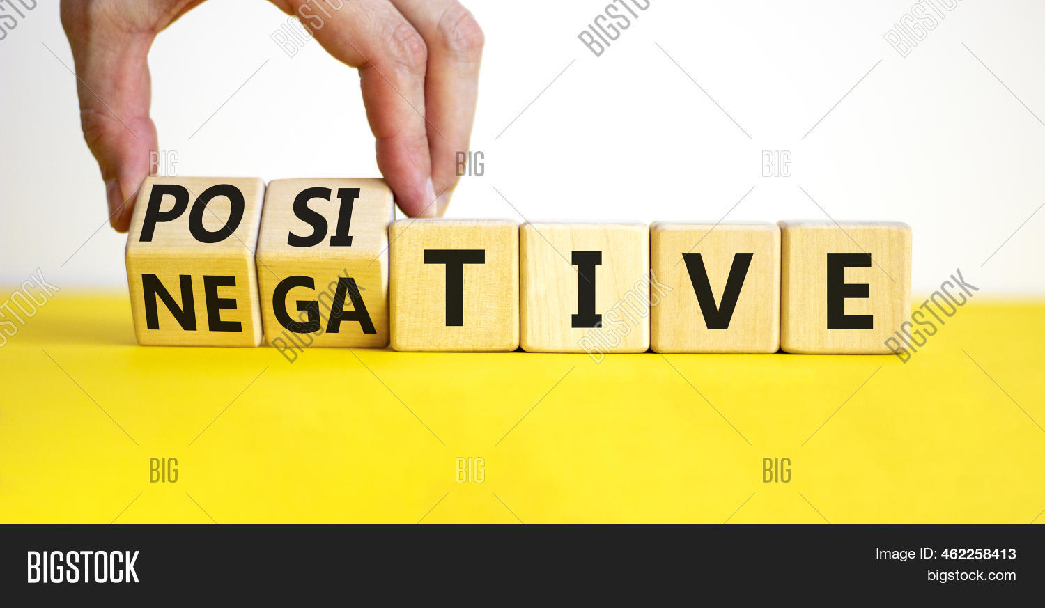Positive Negative Image & Photo (Free Trial) | Bigstock