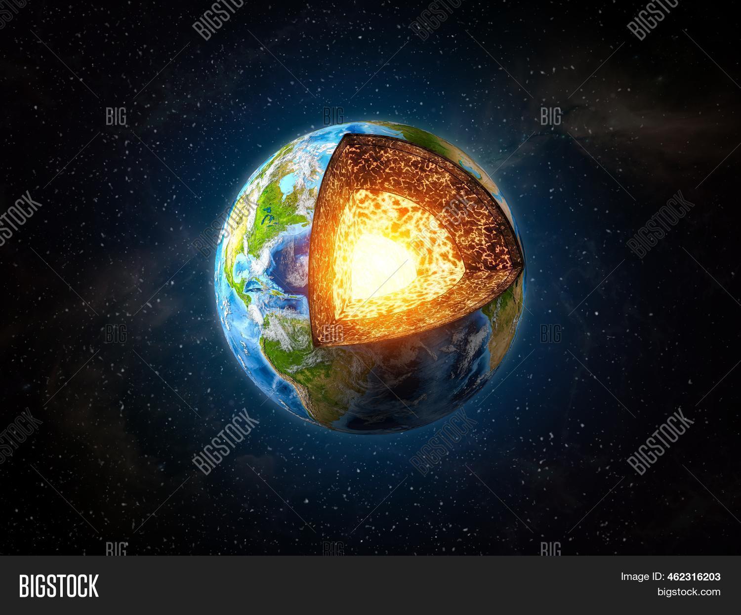 Earth Core 이미지 및 사진(무료 체험) | Bigstock