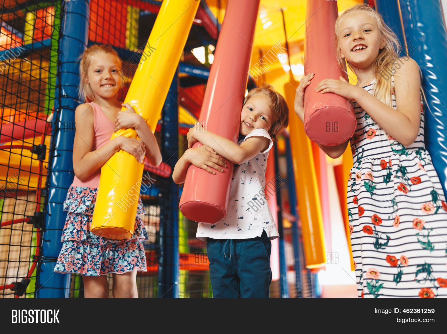 Excited Kids Playing Image & Photo (Free Trial) | Bigstock