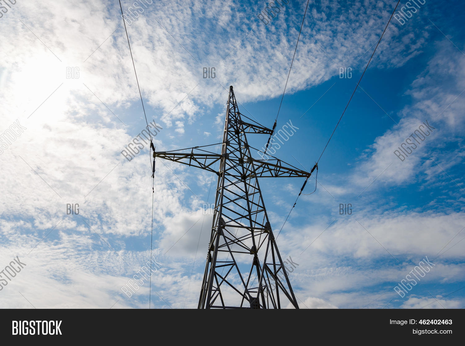 Electrical Net Poles Image & Photo (Free Trial) | Bigstock