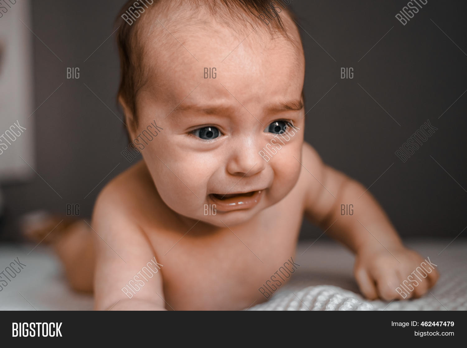 Little Crying Baby Image & Photo (Free Trial) | Bigstock