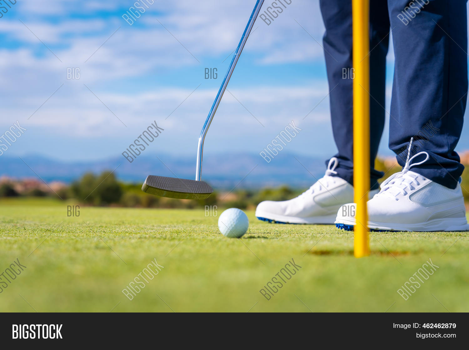 Man Playing Golf, Image & Photo (Free Trial) | Bigstock
