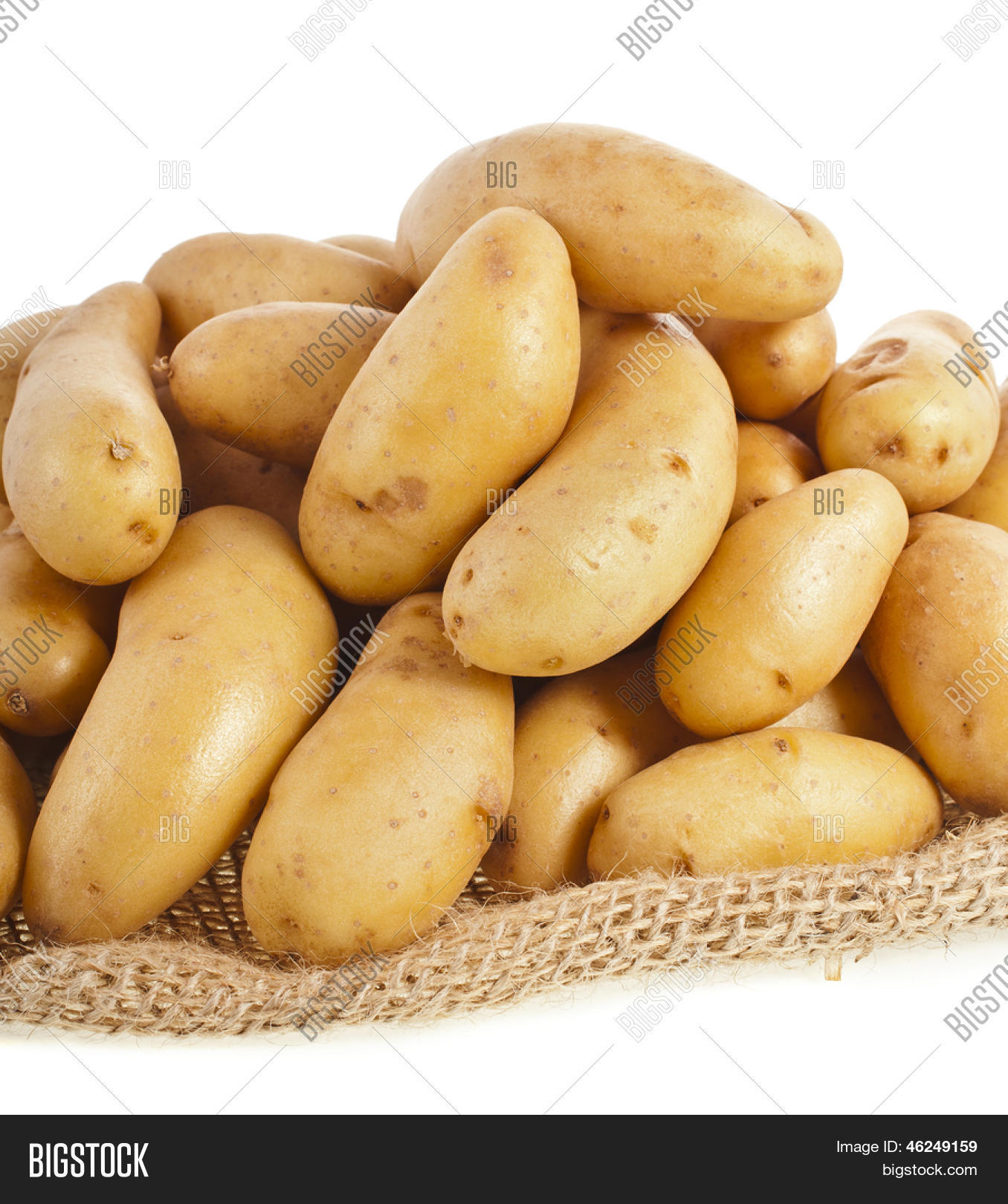 Raw Potatoes Heap Sack Image & Photo (Free Trial) | Bigstock
