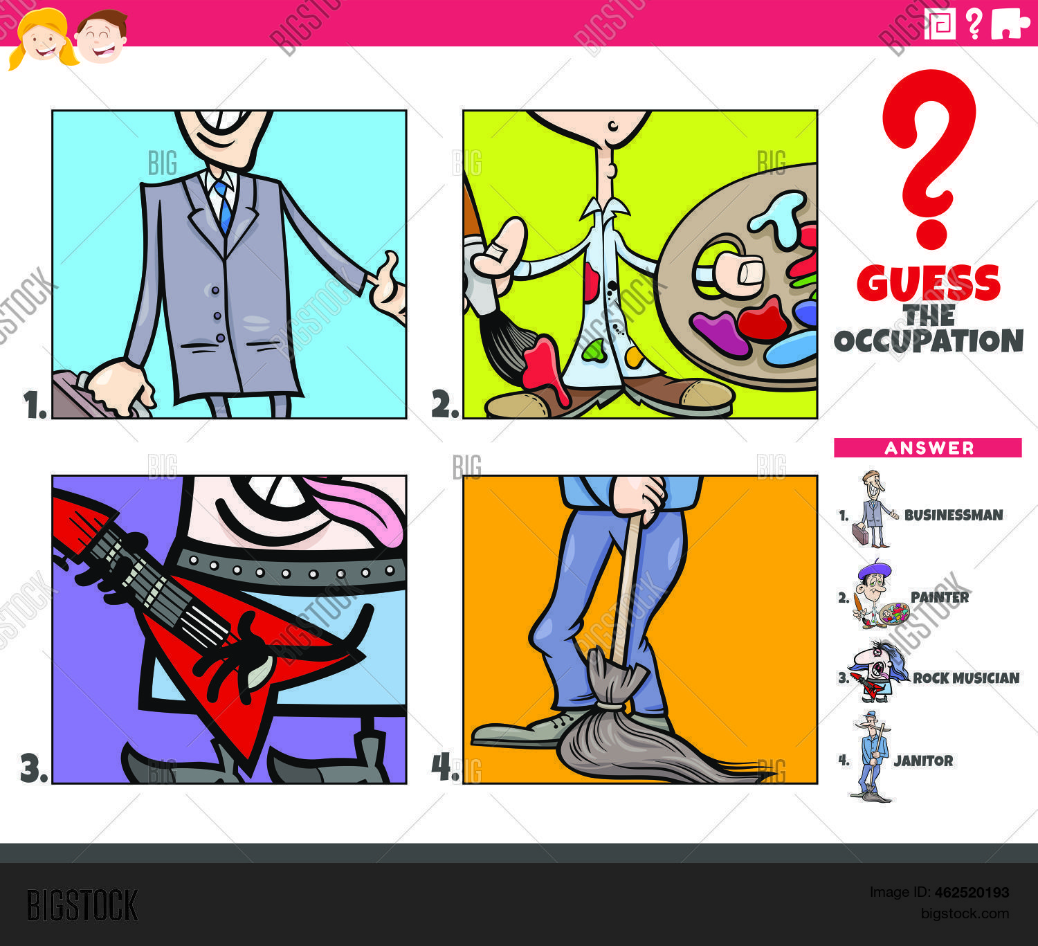 Cartoon Illustration Vector & Photo (Free Trial) | Bigstock
