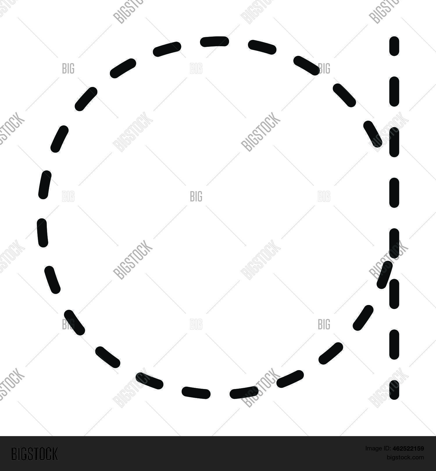 Tracing Alphabet Vector & Photo (Free Trial) | Bigstock