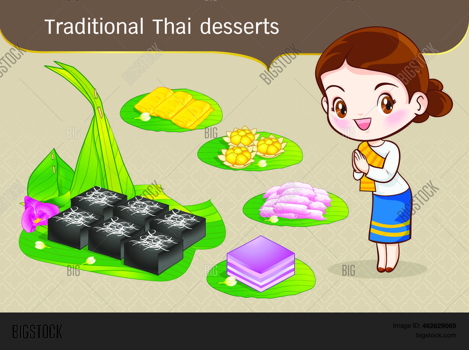 Thai Character Vector & Photo (Free Trial) | Bigstock