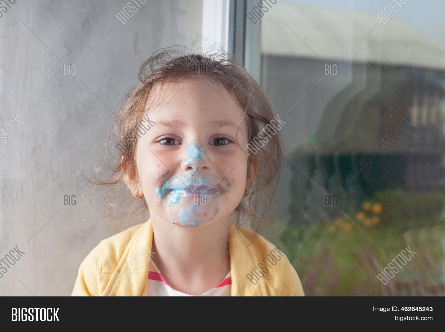 Happy Face Five Year Image And Photo Free Trial Bigstock