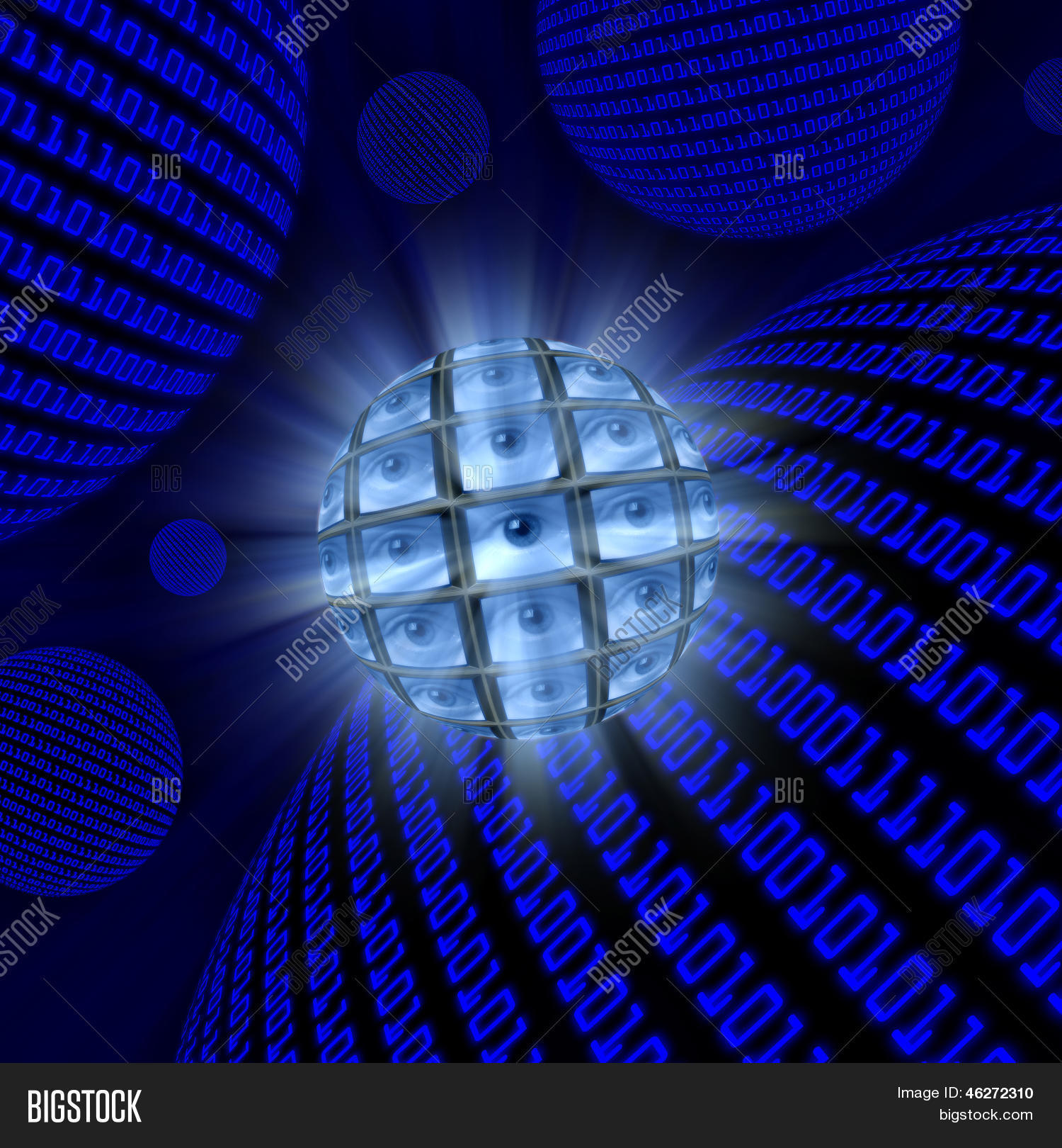 Sphere Video Monitors Image & Photo (Free Trial) | Bigstock