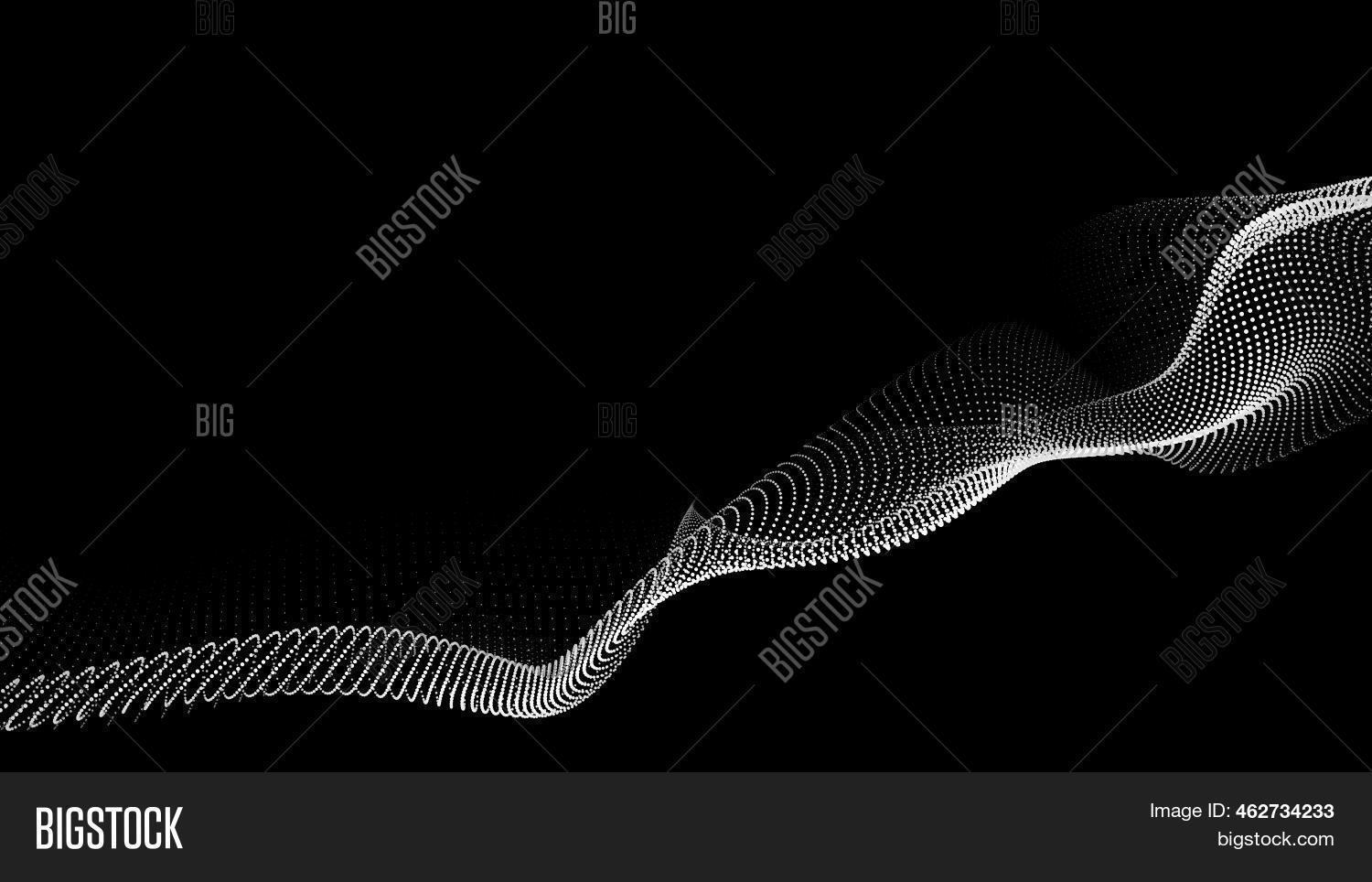 Moving Digital 3d Wave Image & Photo (Free Trial) | Bigstock