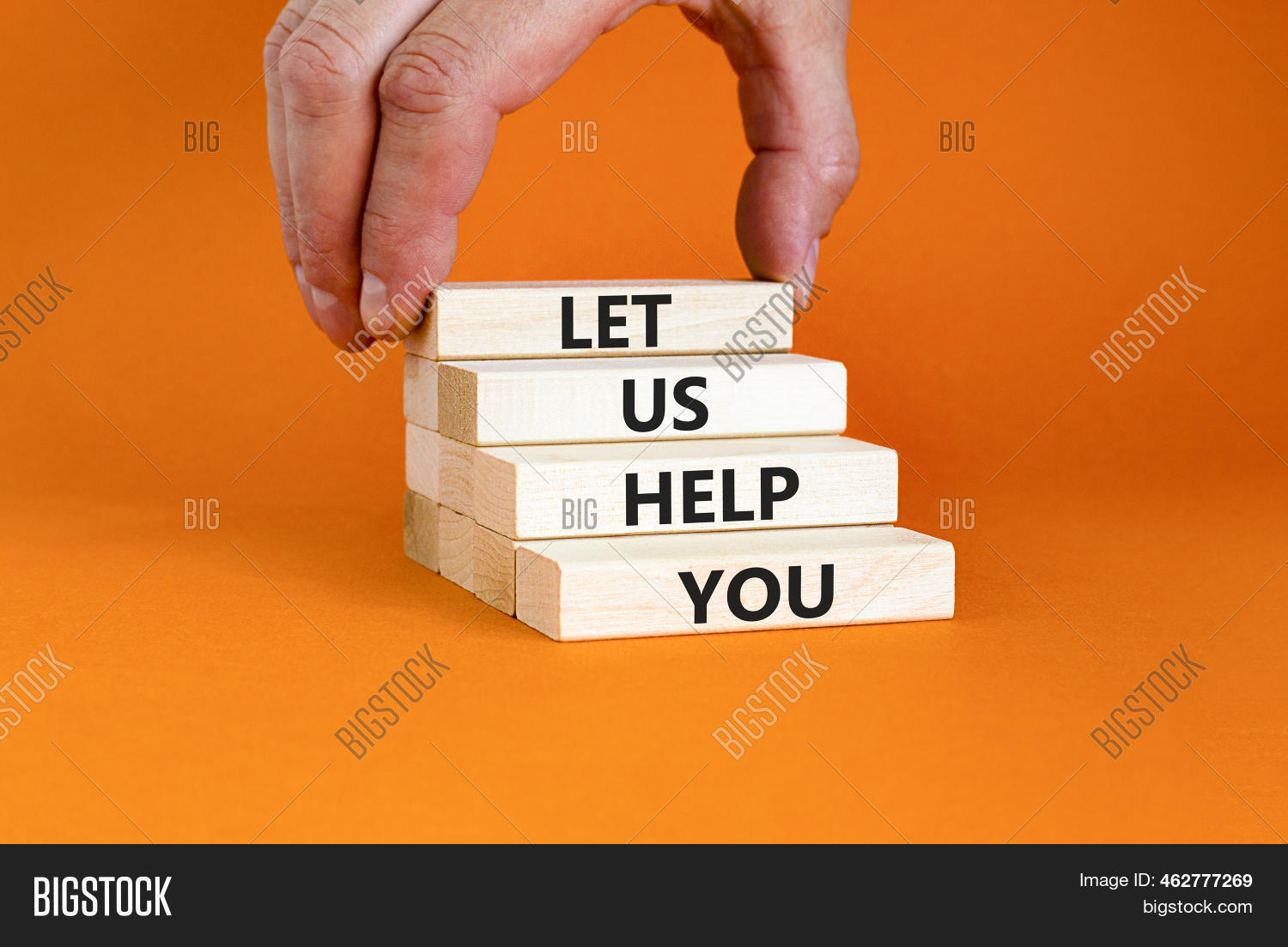 Support Let Us Help Image & Photo (Free Trial) | Bigstock