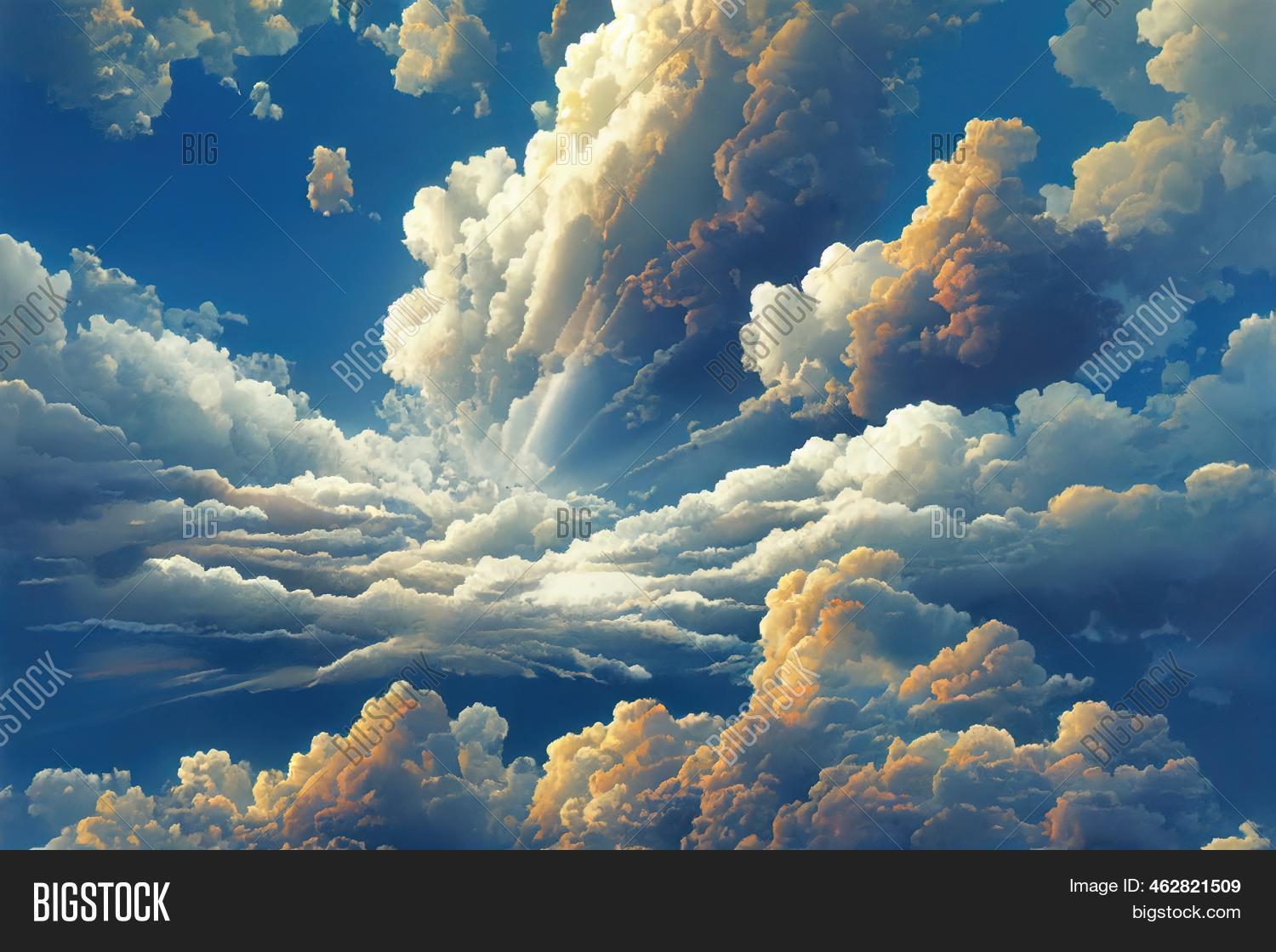 Beautiful Blue Sky Image & Photo (Free Trial) | Bigstock
