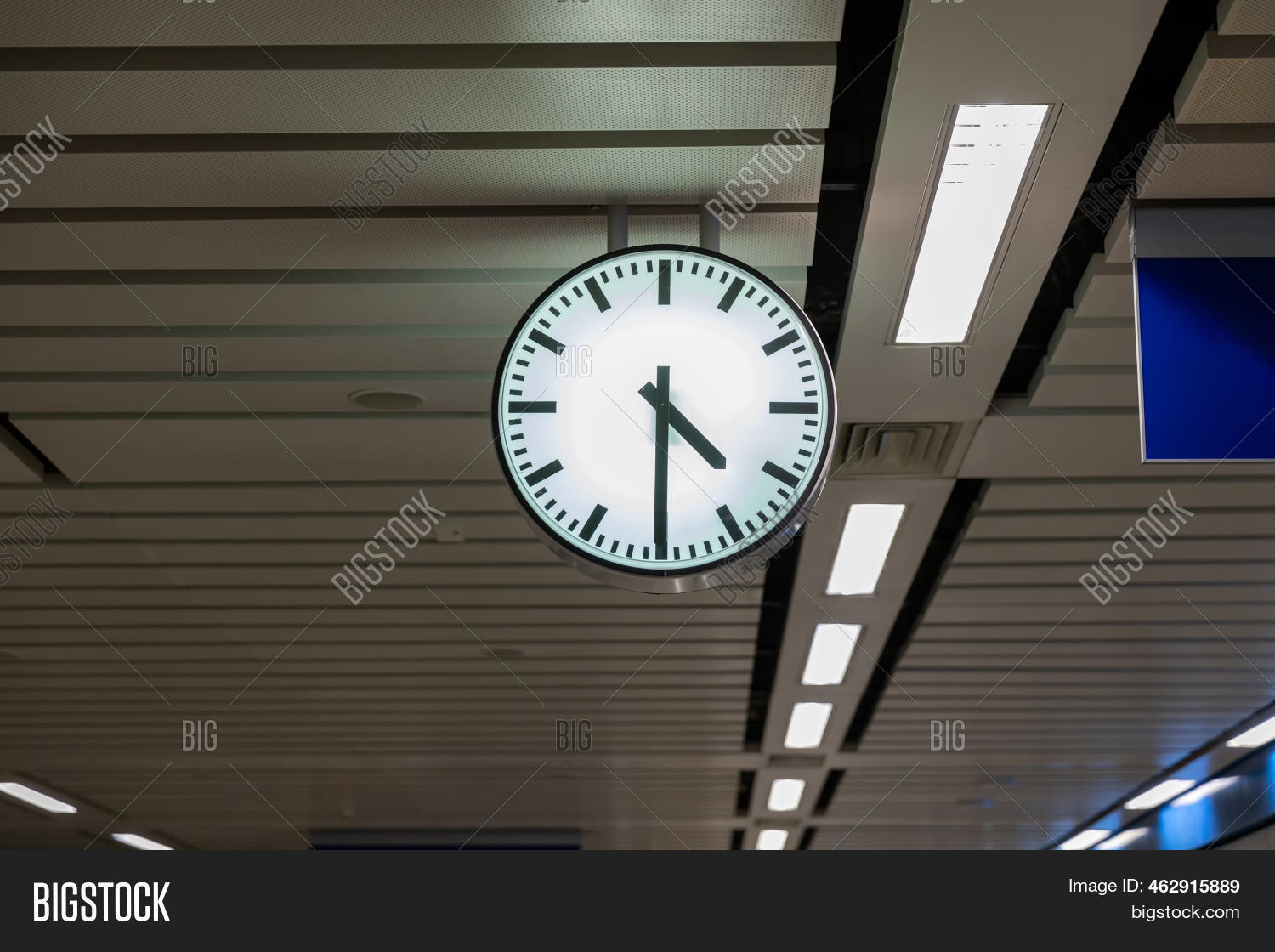 Clock Subway Station. Image & Photo (Free Trial) | Bigstock