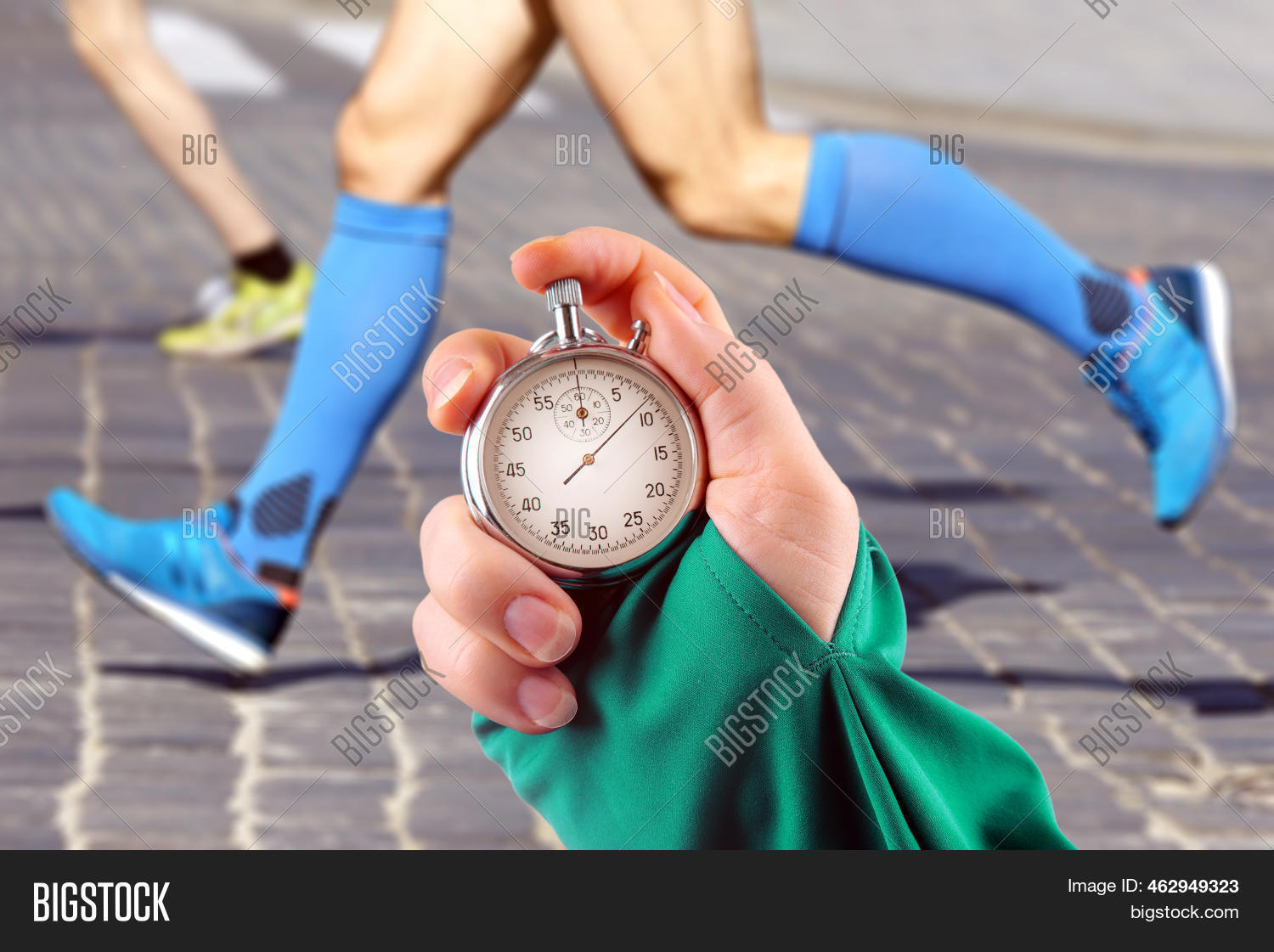 Measuring Running Image & Photo (Free Trial) | Bigstock