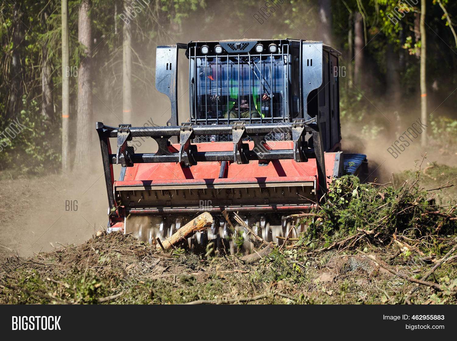 Forest Mulcher That Image & Photo (Free Trial) | Bigstock