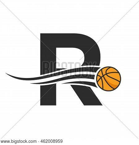 Letter R Basket Ball Vector & Photo (Free Trial) | Bigstock