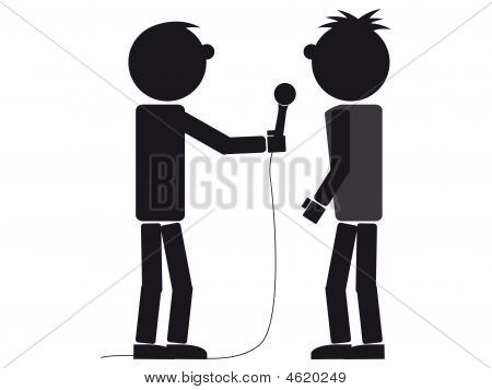 Silhouette Interview Image & Photo (Free Trial) | Bigstock
