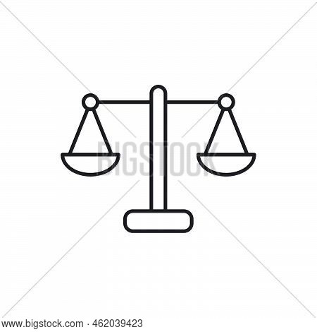 Scale Icon Template Vector & Photo (Free Trial) | Bigstock