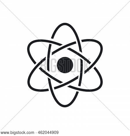 Atom Icon Template Vector & Photo (Free Trial) | Bigstock