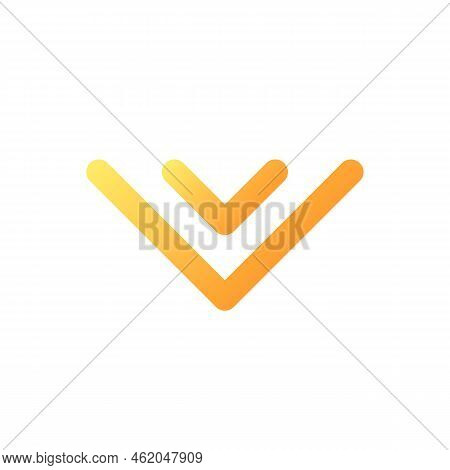 Scroll Bottom Pixel Vector & Photo (Free Trial) | Bigstock