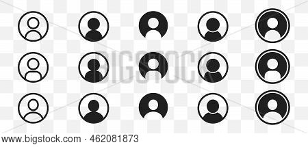 User Icon Set. User Vector & Photo (Free Trial) | Bigstock