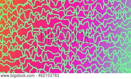 Simple Modern Abstract Wavy Static Artistic Background Design. Zigzag ...