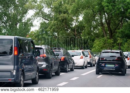 Cars Traffic Jam On Image & Photo (Free Trial) | Bigstock