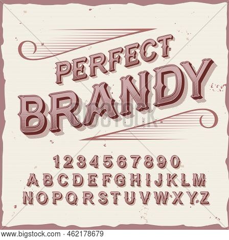 Original Label Vector & Photo (Free Trial) | Bigstock