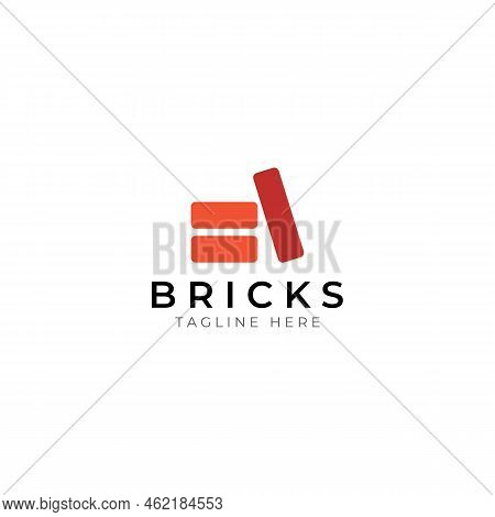 Brick Company Logo Vector & Photo (Free Trial) | Bigstock
