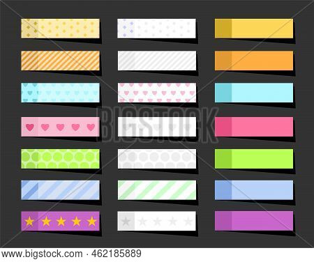 Post Stickers Vector & Photo (Free Trial) | Bigstock
