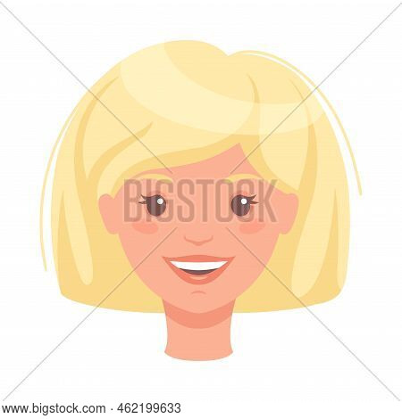 Blond Woman Head Vector & Photo (Free Trial) | Bigstock