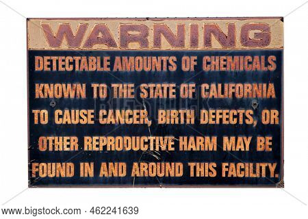 Warning Sign. Metal Image & Photo (Free Trial) | Bigstock