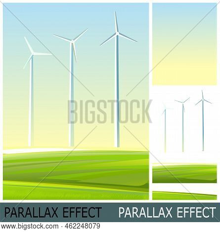 Wind Turbines Blades Vector & Photo (Free Trial) | Bigstock