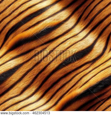 Tiger-striped Fur Image & Photo (Free Trial) | Bigstock