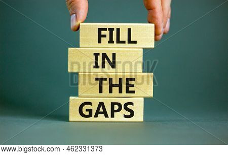 Fill Gaps Symbol. Image & Photo (Free Trial) | Bigstock