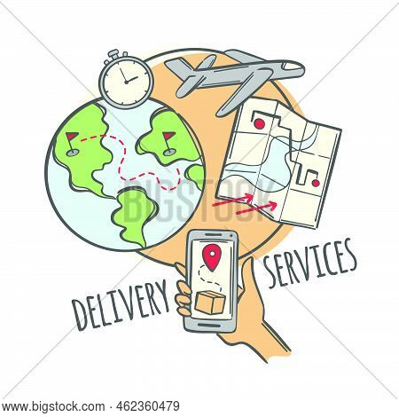 Avia Delivery Vector & Photo (Free Trial) | Bigstock