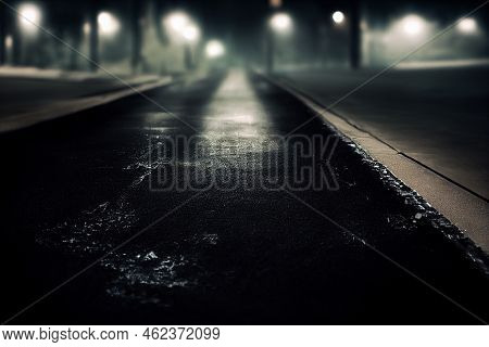 Black Asphalt Road Image & Photo (Free Trial) | Bigstock