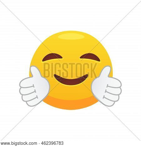 Emoji Hugging Face Vector & Photo (Free Trial) | Bigstock