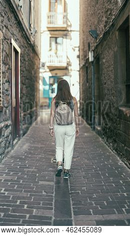 Woman Her Back Turned Image & Photo (Free Trial) | Bigstock