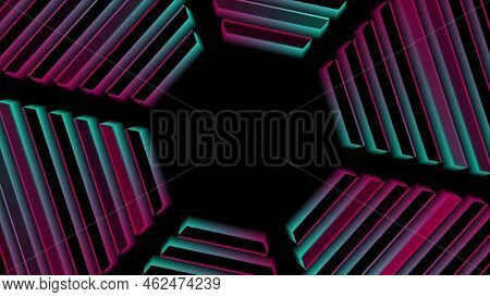 Blue Pink Neon Retro Image & Photo (Free Trial) | Bigstock