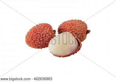 Three Lychee Fruits Image & Photo (Free Trial) | Bigstock