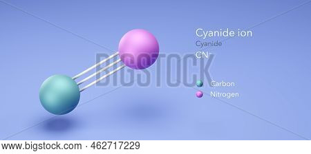 Cyanide Ion, Molecular Image & Photo (Free Trial) | Bigstock