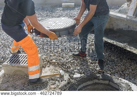 Cast Iron Sewer Hatch Image & Photo (Free Trial) | Bigstock