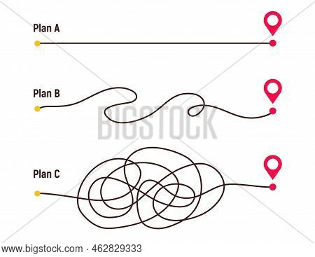 Complicated Way Vector & Photo (Free Trial) | Bigstock