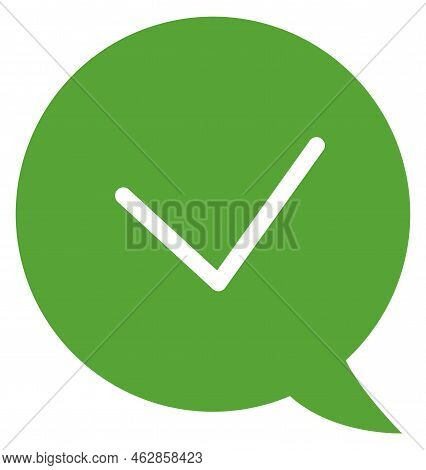 Green Chat Message Vector & Photo (Free Trial) | Bigstock