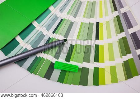 Palette Shades Green. Image & Photo (Free Trial) | Bigstock