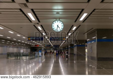 Clock Subway Station. Image & Photo (Free Trial) | Bigstock