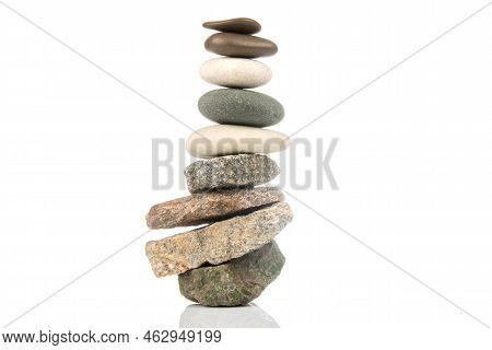 Pyramid Stacked Stones Image & Photo (Free Trial) | Bigstock
