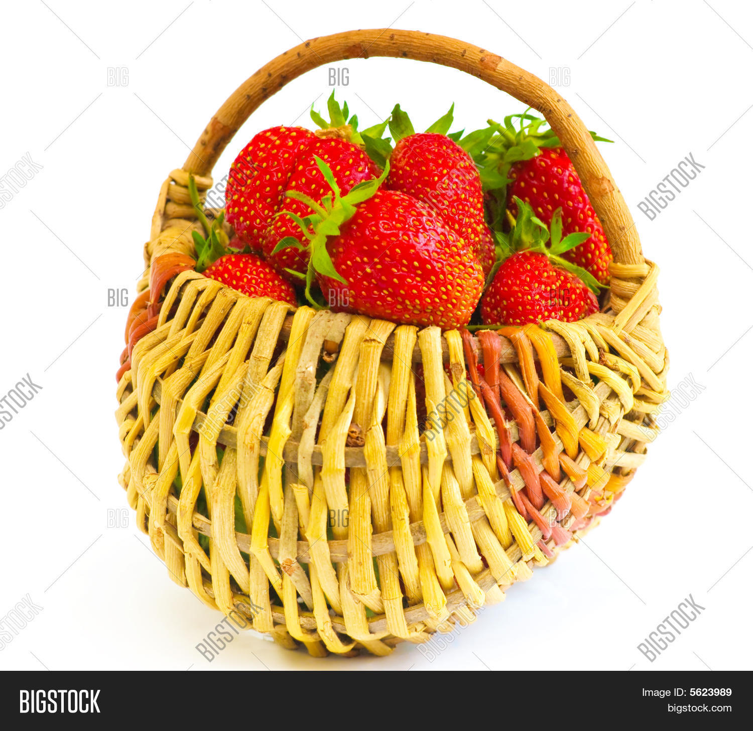 Basket Strawberry Image & Photo (Free Trial) | Bigstock