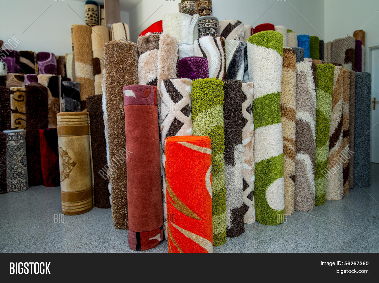 Colorful Carpets Store Image & Photo (Free Trial) | Bigstock